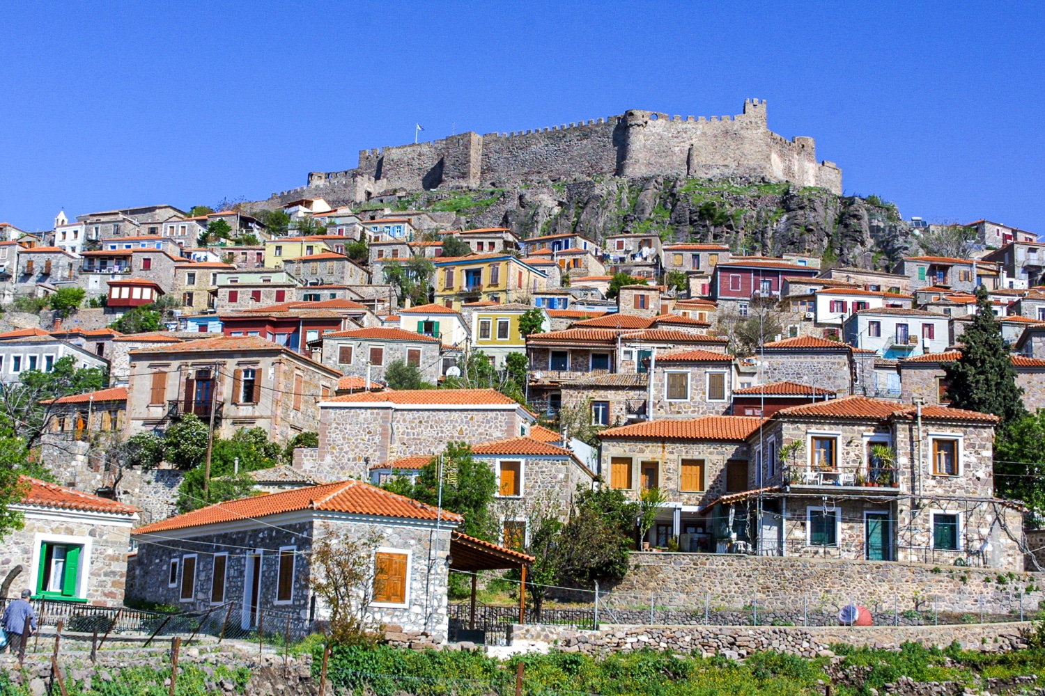 Molyvos, Lesbos, Greece | Travelsnapz | Travel photos and stories